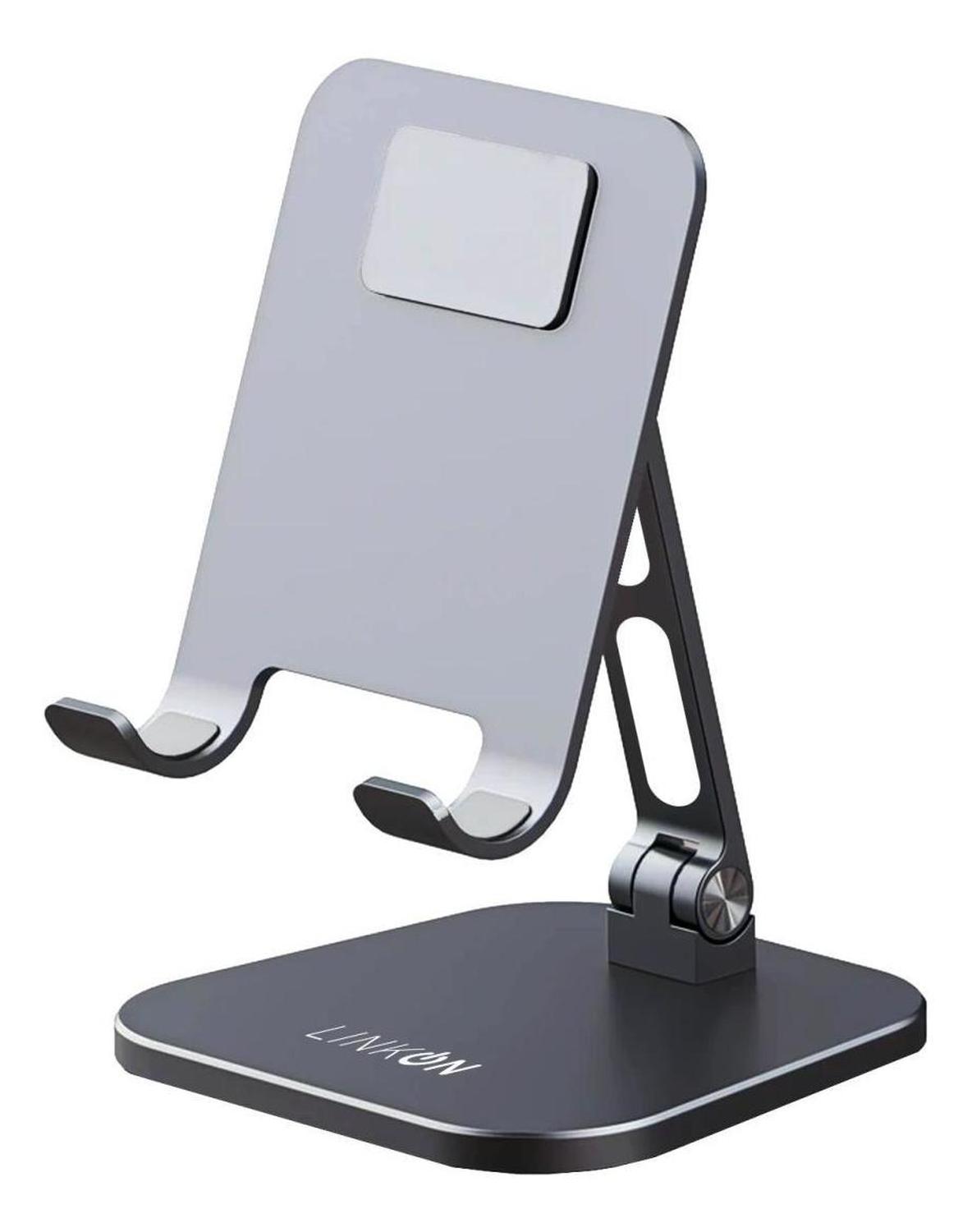 Soporte Base Porta Celular Para iPad Tablet Escritorio Alumi — Builder Shop